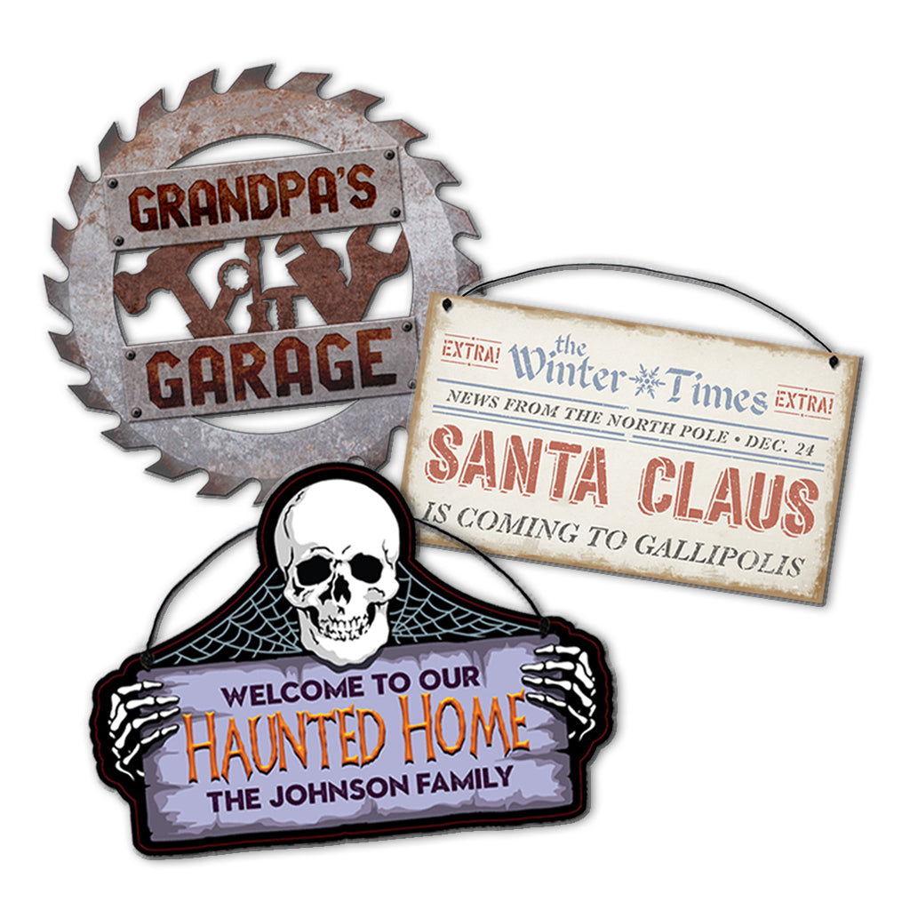 Personalized Printed Signs – Local Legends Designs